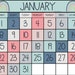 MODERN RAINBOW Classroom Calendar and Weather Display - Etsy