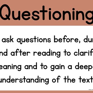 Comprehension Strategy Posters | BOHO VIBES | Desert Neutral Decor ...