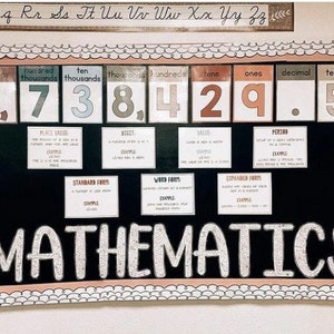 NEUTRAL Place Value Display | NEUTRAL BOHO Color Palette | Neutral ...