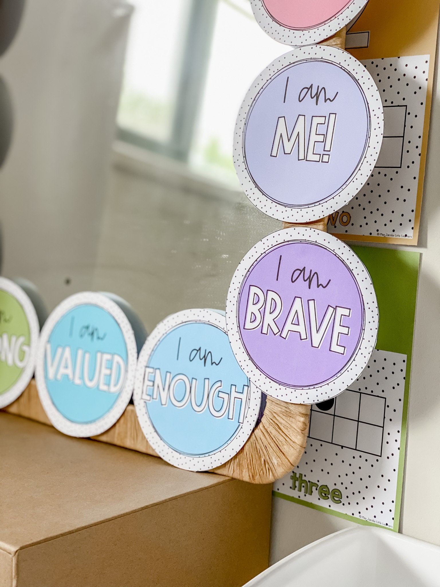 Affirmation Station SPOTTY BRIGHTS EDITABLE - Etsy UK