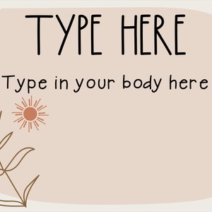 BOHO VIBES Editable Classroom Posters | Desert Neutral Classroom Decor ...