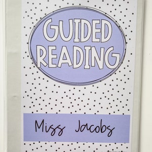 Binder Covers and Spines | SPOTTY BRIGHTS | Editable - Etsy