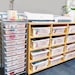 BOHO VIBES 10 Drawer Rolling Cart Labels | Editable | Desert Neutral ...
