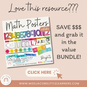 Fractions RAINBOW BRIGHTS Classroom Decor - Etsy