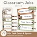 Woodland Classroom Job Chart Forest Animals Theme, Editable Nature ...