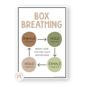 Woodland Calm Down Corner Posters, Printable SEL Calming Classroom ...