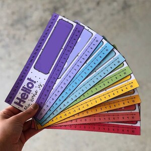 Student Name & Goals Plates | SPOTTY BRIGHTS | Editable - Etsy