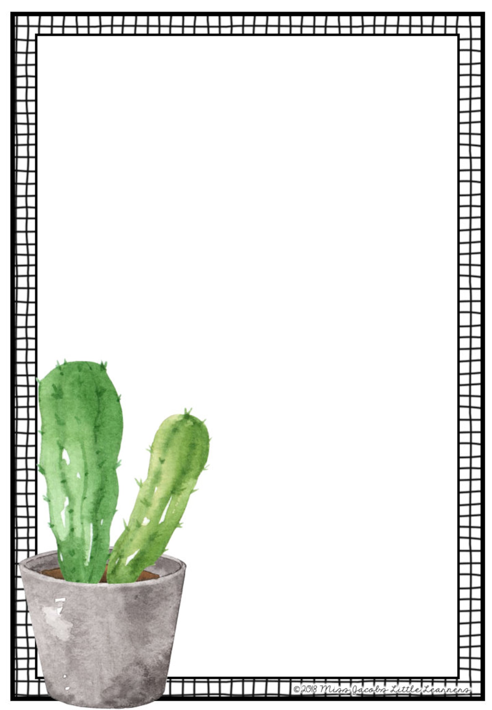 CACTUS Editable Classroom Posters Pack Cactus Classroom Decor - Etsy