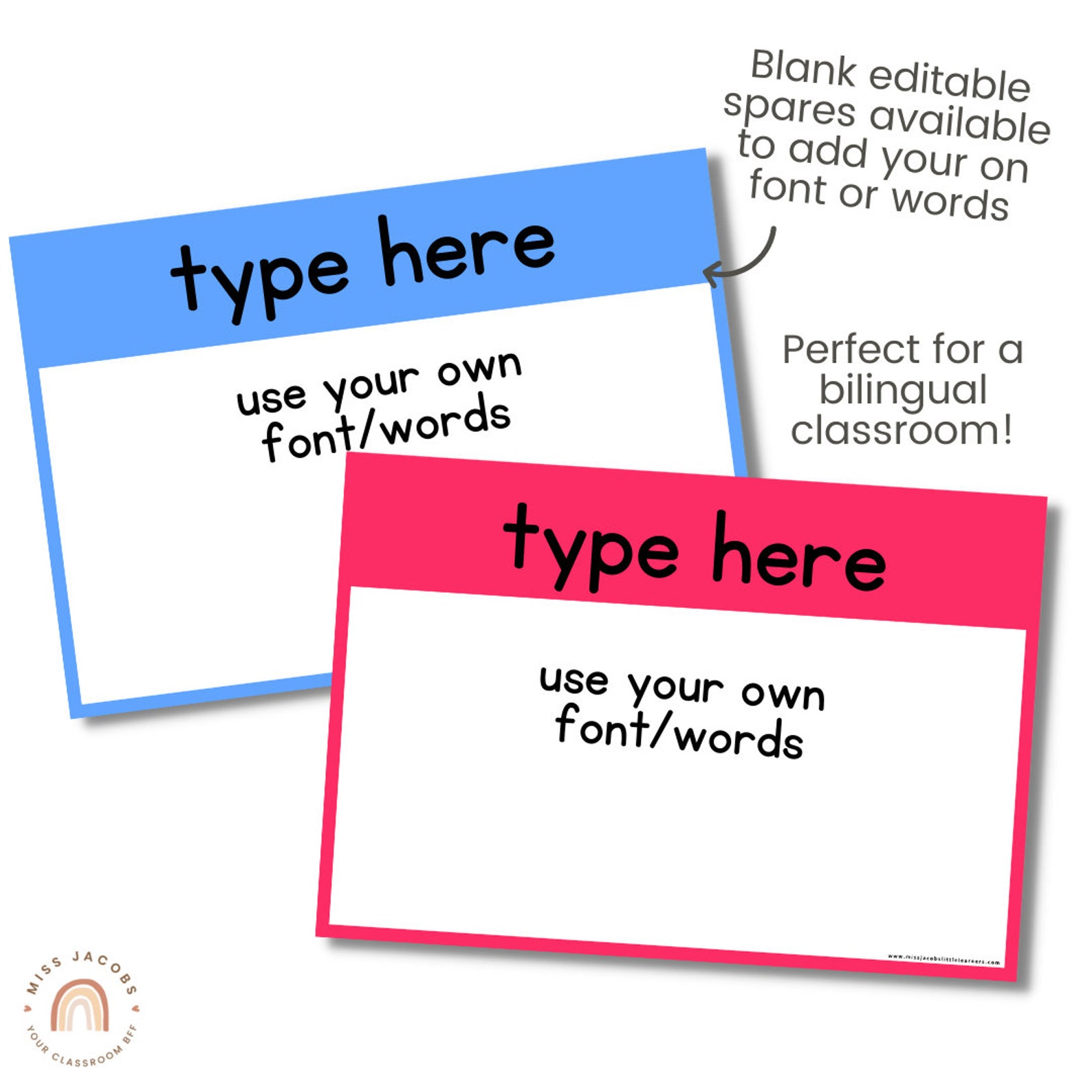 Writing Process Posters RAINBOW BRIGHTS - Etsy