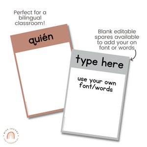 NEUTRAL Recount Posters | Boho Color Palette | Neutral Classroom Decor ...