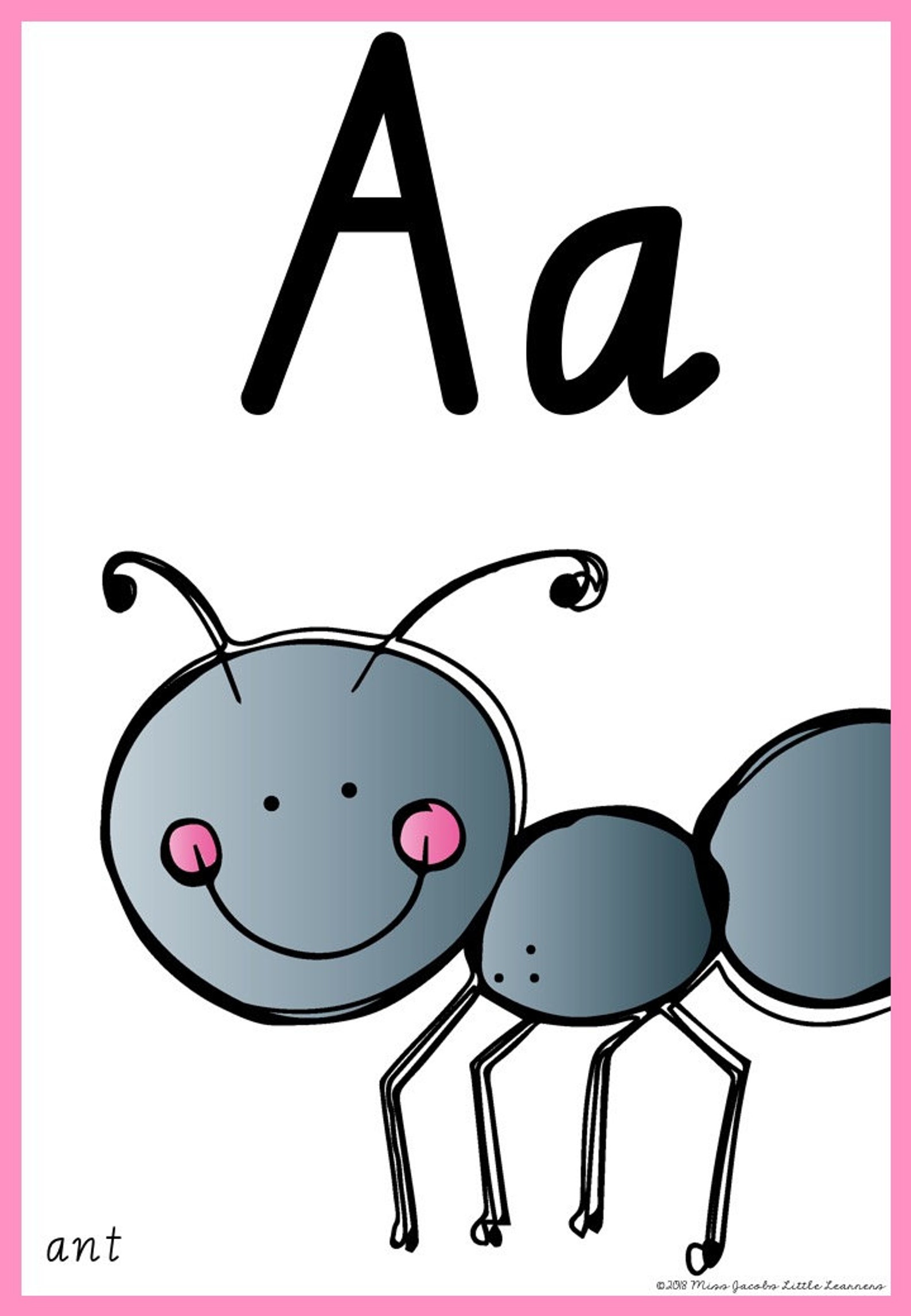 TROPICAL Alphabet Posters Tropical Classroom Decor - Etsy