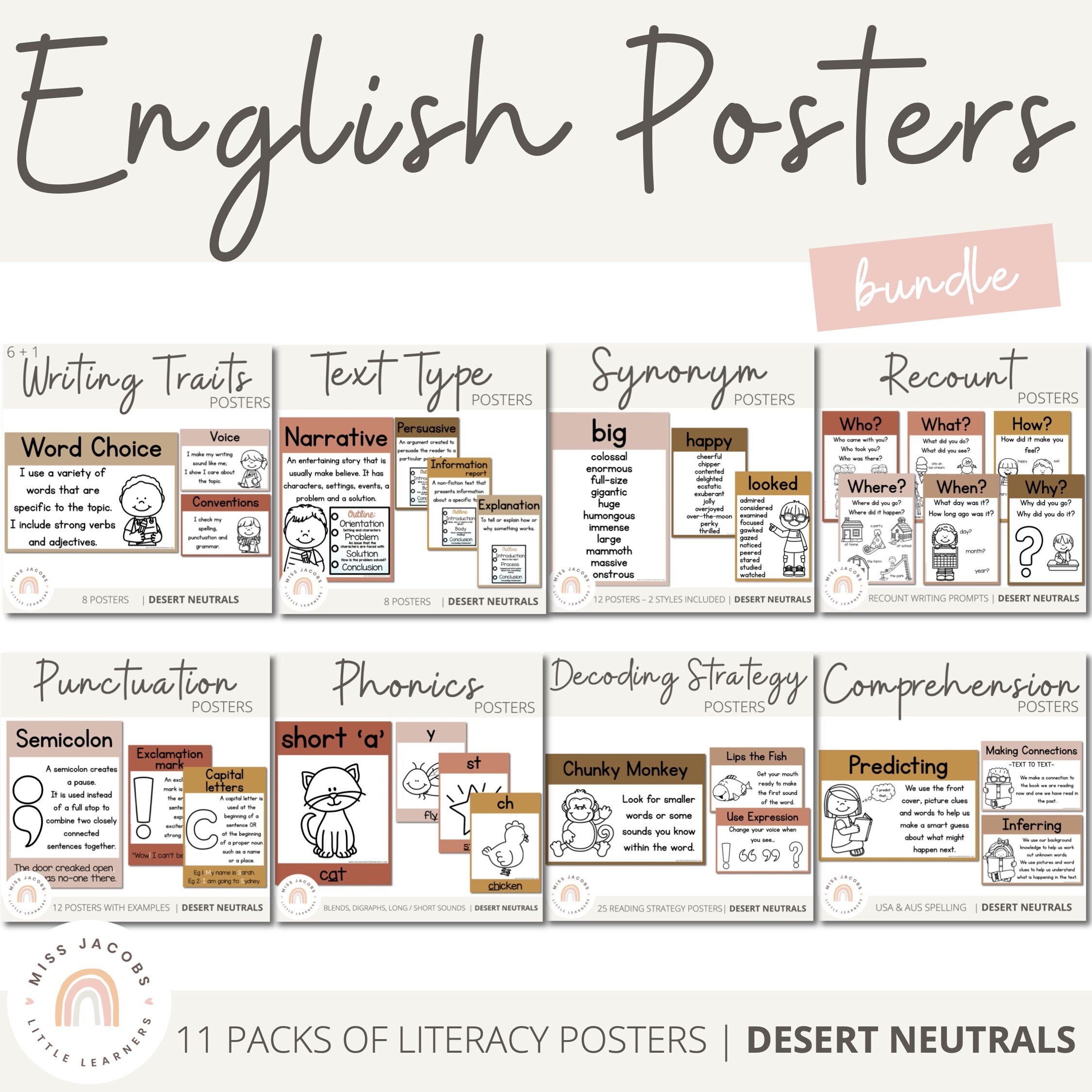 English Classroom Displays