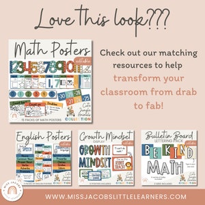 Cute Jungle Animals Classroom Decor Bundle - Etsy