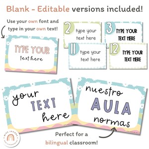 Classroom Rules Posters for Classroom Management Daisy Gingham Pastel ...