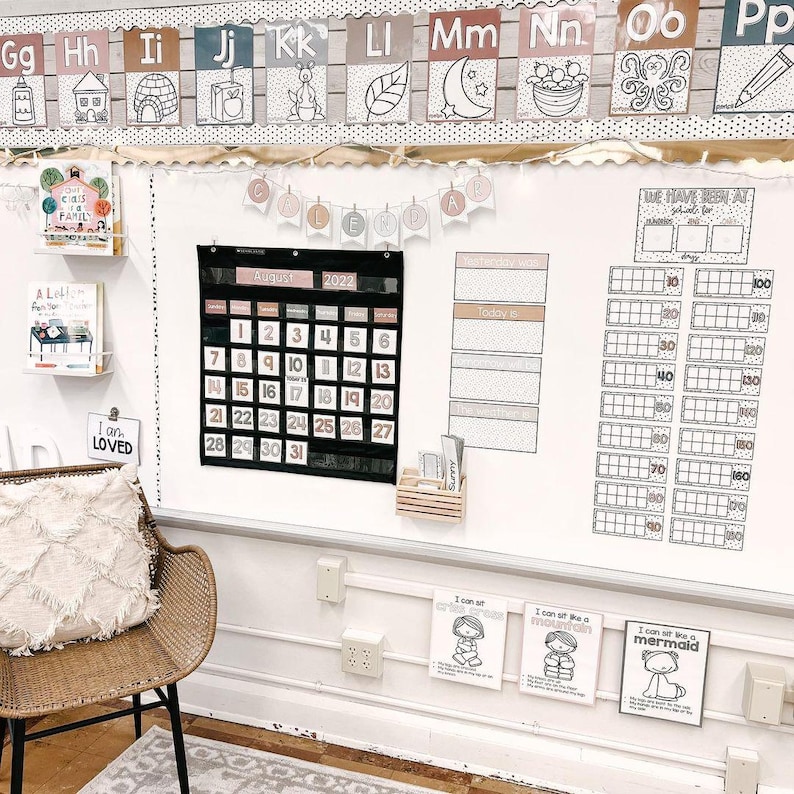 SPOTTY BOHO Classroom Decor Bundle | Boho Classroom Decorations | Boho ...