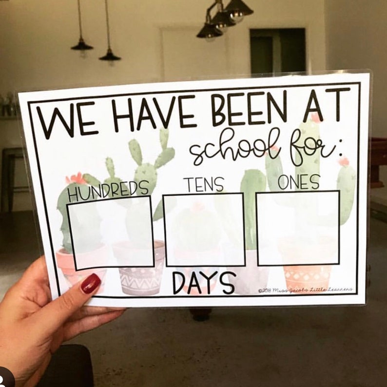 CACTUS and Succulent Classroom Decor Bundle - Etsy