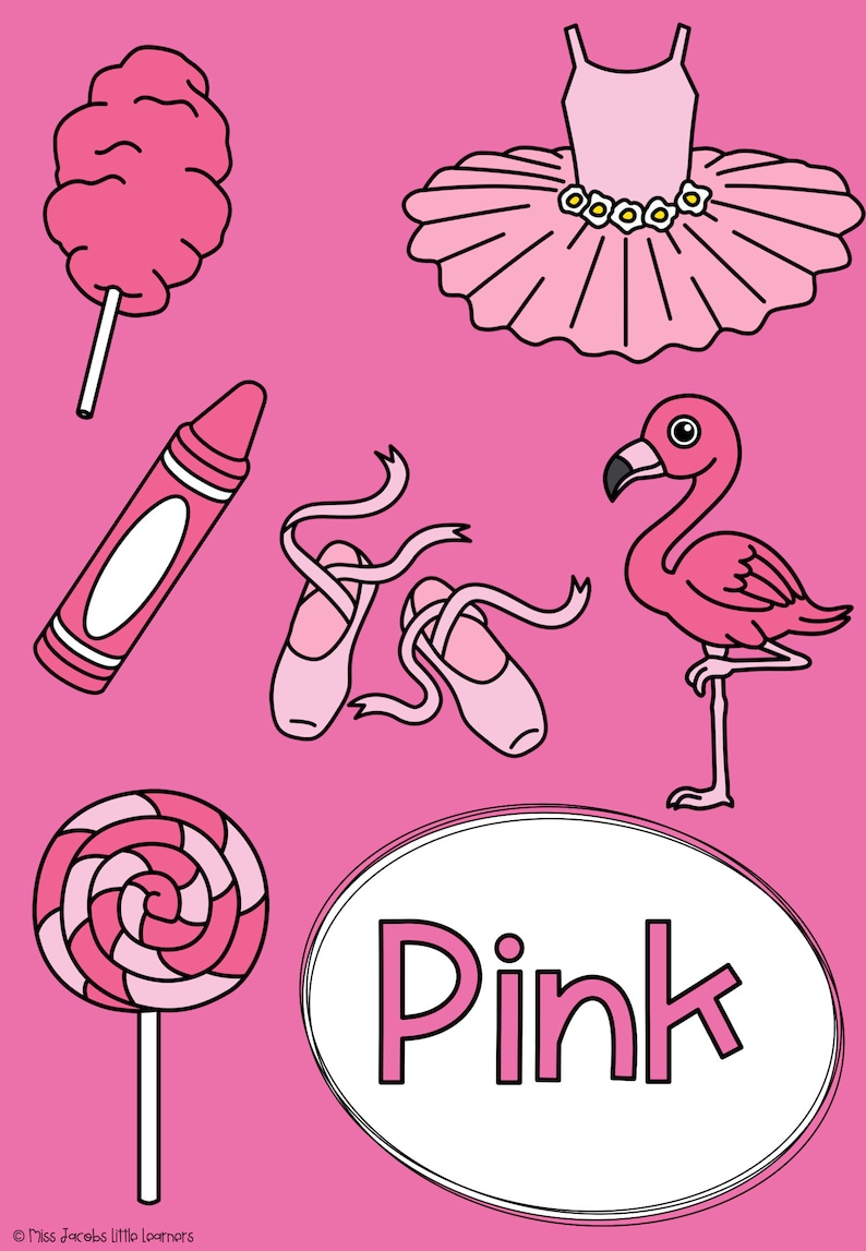 Color Posters Modern Classroom Decor Color Posters - Etsy