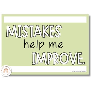 Modern Growth Mindset Display | Simple Pastels Classroom Decor ...