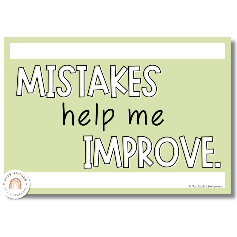 Modern Growth Mindset Display | Simple Pastels Classroom Decor ...