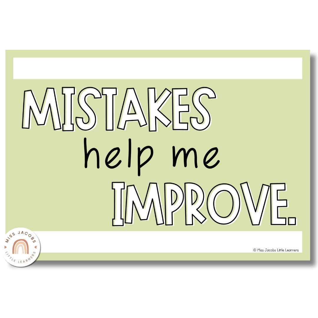 Modern Growth Mindset Display | Simple Pastels Classroom Decor ...
