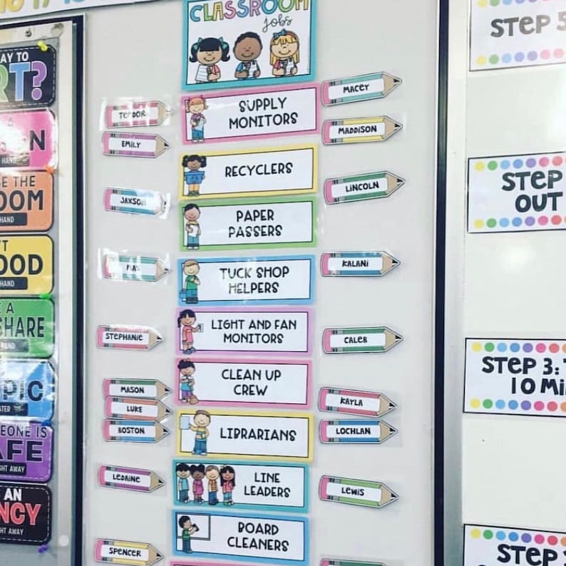 RAINBOW BRIGHTS Classroom Decor Bundle - Etsy