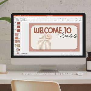 BOHO VIBES Slides With Countdown Timers | Desert Neutral Classroom ...