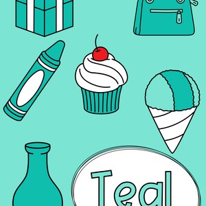 Color Posters | Modern Classroom Decor Color Posters - Etsy