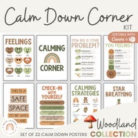 Feelings Poster, Calming Techniques, Calming Corner, Feelings Printable ...