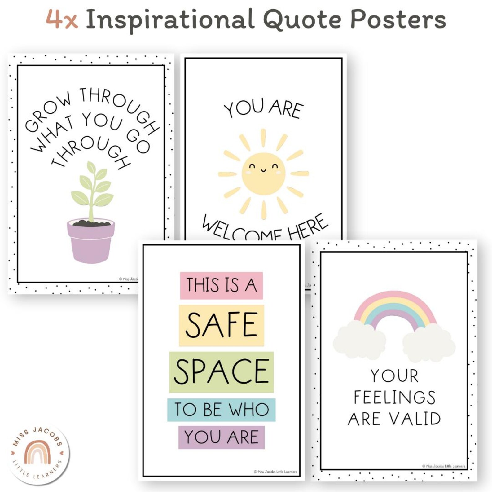 Pastel Calm Down Corner Kit, Printable Emotional Support Activities ...