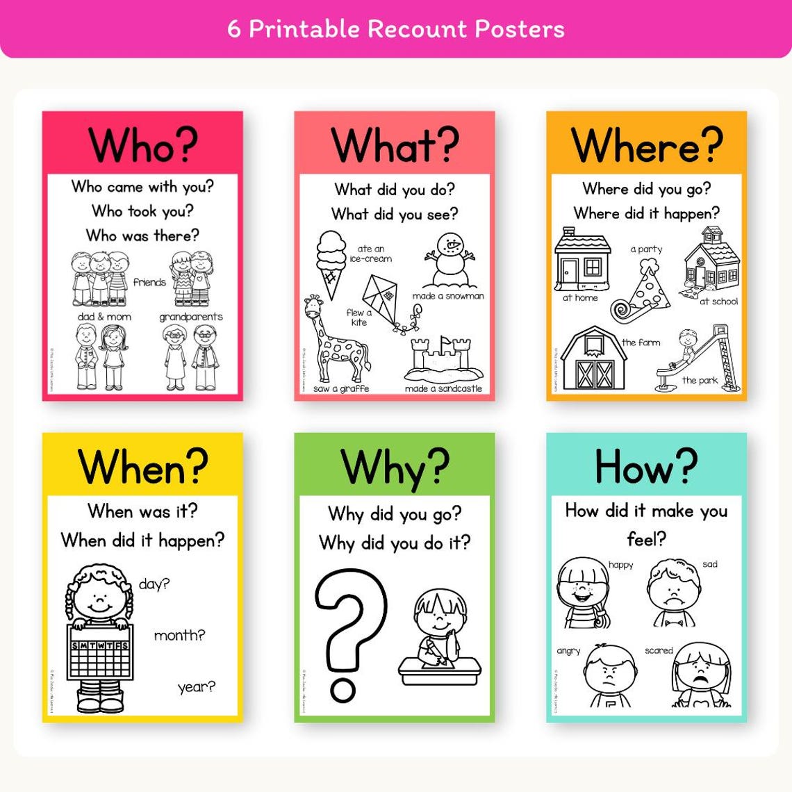 Recount Posters | RAINBOW BRIGHTS - Etsy