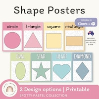 Pastel Alphabet Classroom Posters - Editable Printable Decor - Etsy