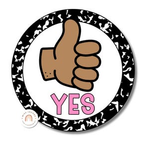 Cutesy Hand Signals Posters, Printable and Editable Classroom Decor ...