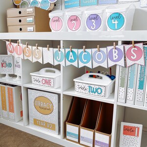 SPOTTY BRIGHTS Classroom Decor Bundle | Editable | Teacher Supplies ...