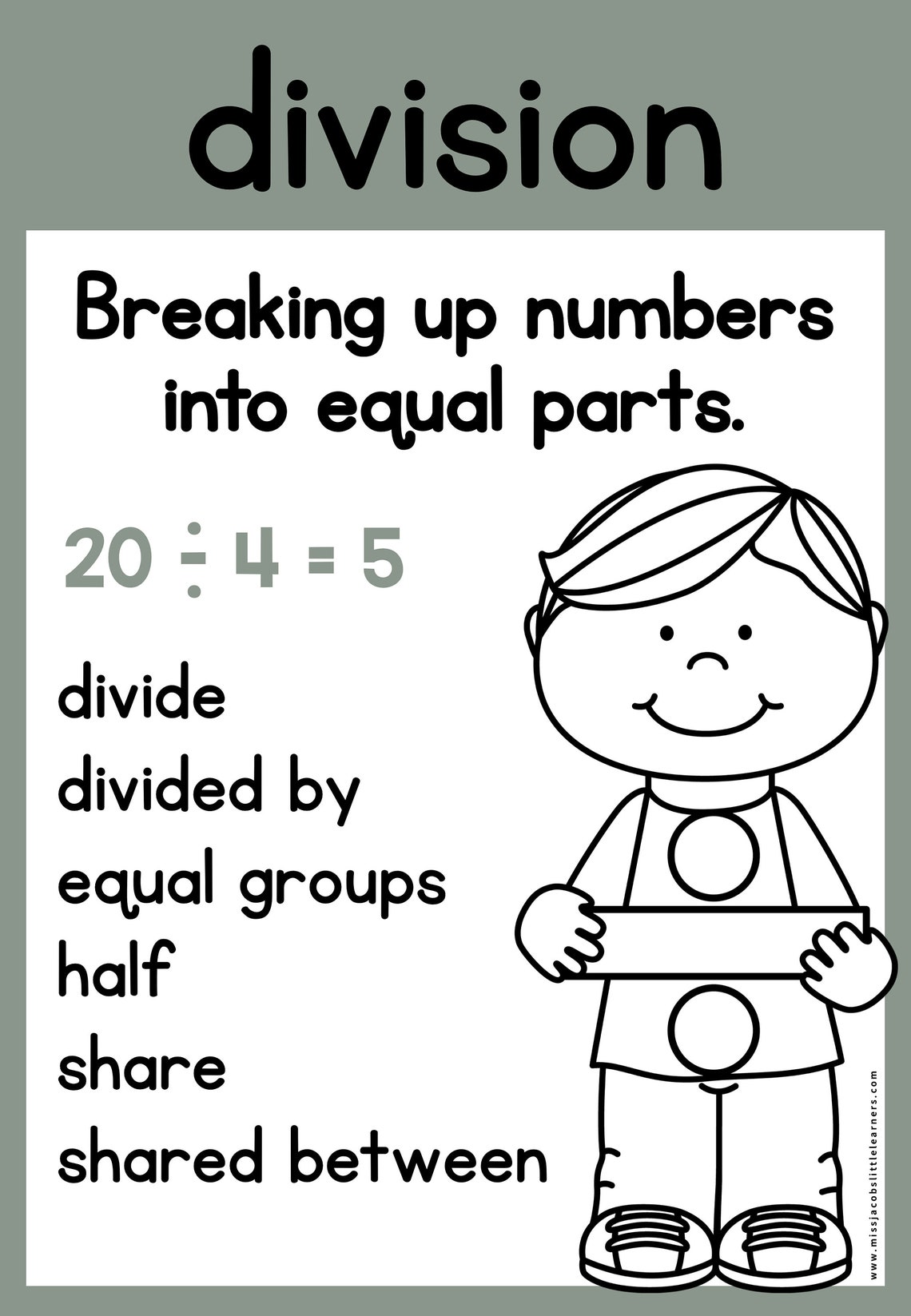 NEUTRAL Math Operation Posters Boho Neutral Color Palette - Etsy