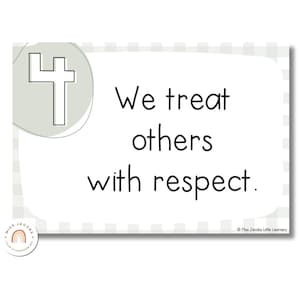 Classroom Rules Posters and Classroom Management Slips | Daisy Gingham ...