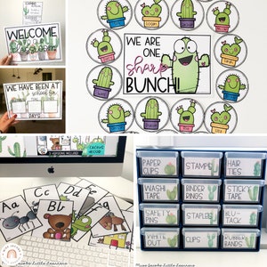 CACTUS and Succulent Classroom Decor Bundle - Etsy