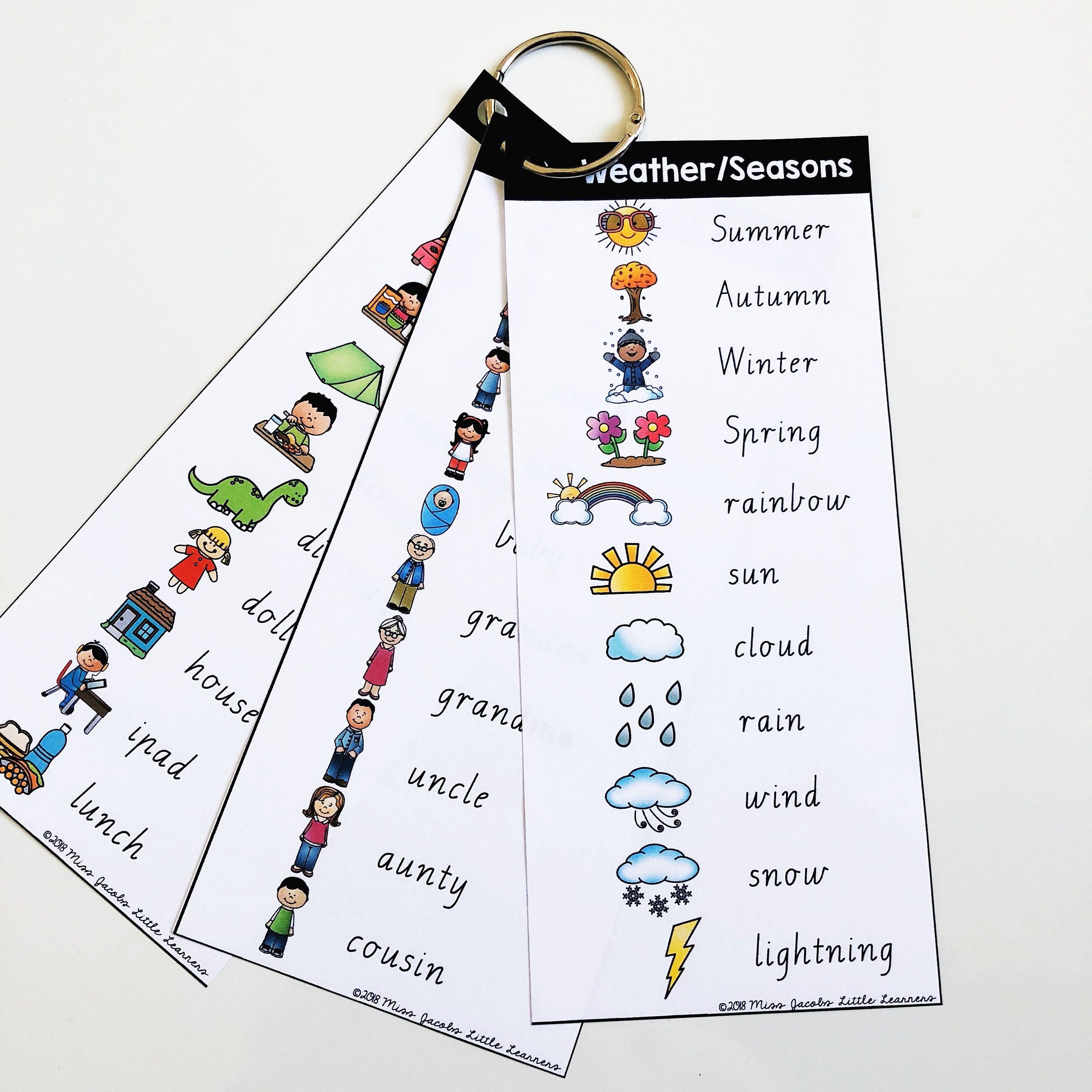 Word Lists | Writing Center Tools - Etsy