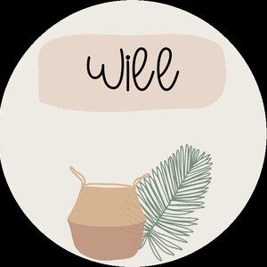 BOHO VIBES Door Display | Affirmation Station | Editable | Desert ...