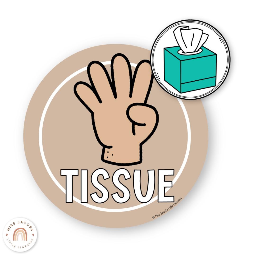 Woodland Hand Signals Posters, Neutral Printable Hand Signs, Classroom ...