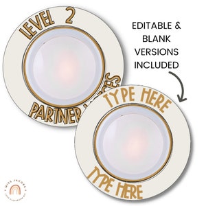 Boho Vibes Voice Noise Level Display | EDITABLE Classroom Teacher ...