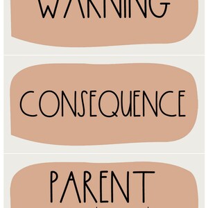 BOHO VIBES Behavior Chart | Editable | Desert Neutral Classroom Decor ...