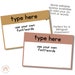 NEUTRAL Parts of Speech Posters Boho Color Palette (Instant Download ...