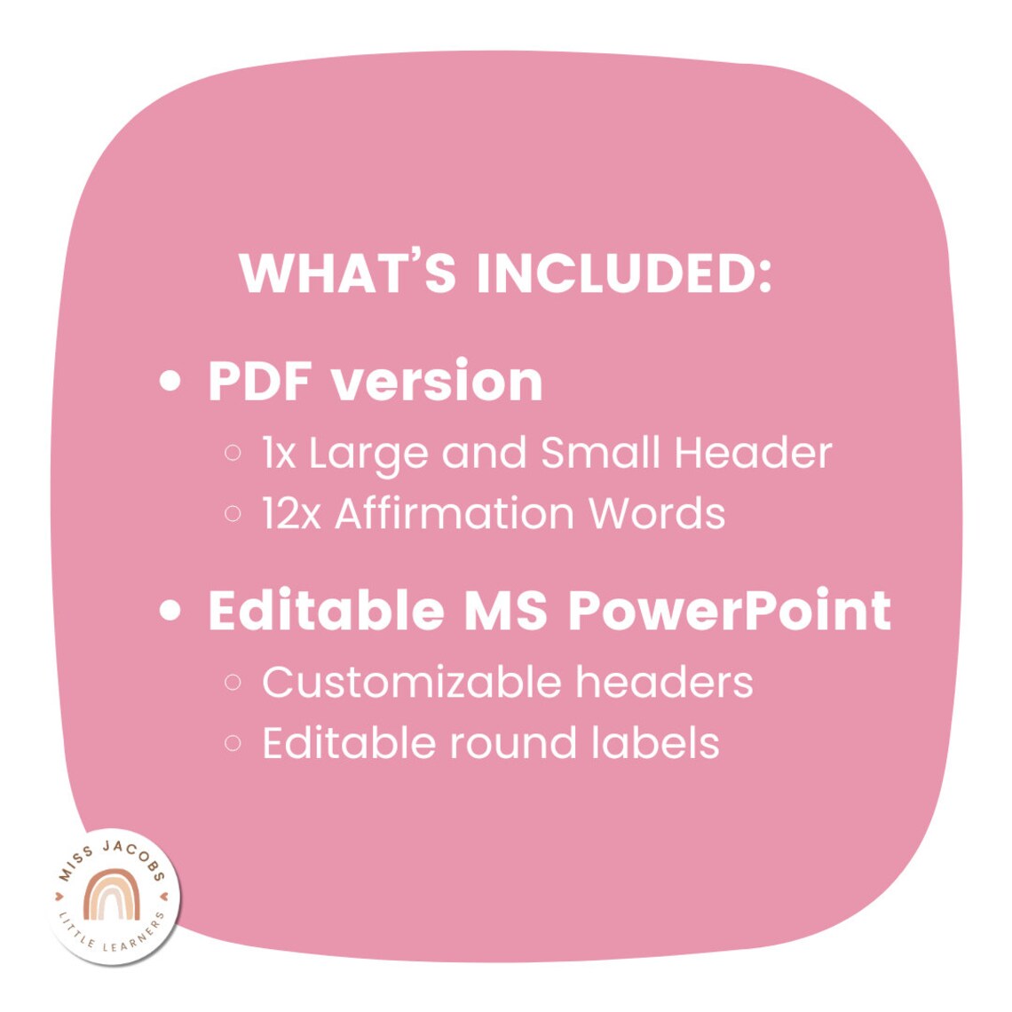 Affirmation Station | PASTELS | EDITABLE - Etsy