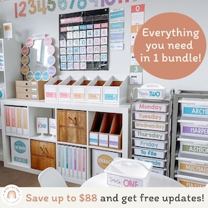 SPOTTY BRIGHTS Classroom Decor Bundle | Editable | Teacher Supplies ...