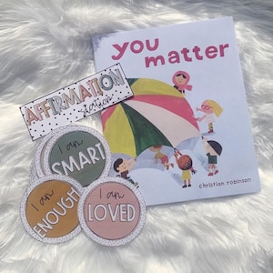 Affirmation Station SPOTTY BOHO | Positive Affirmations Mirror Display ...