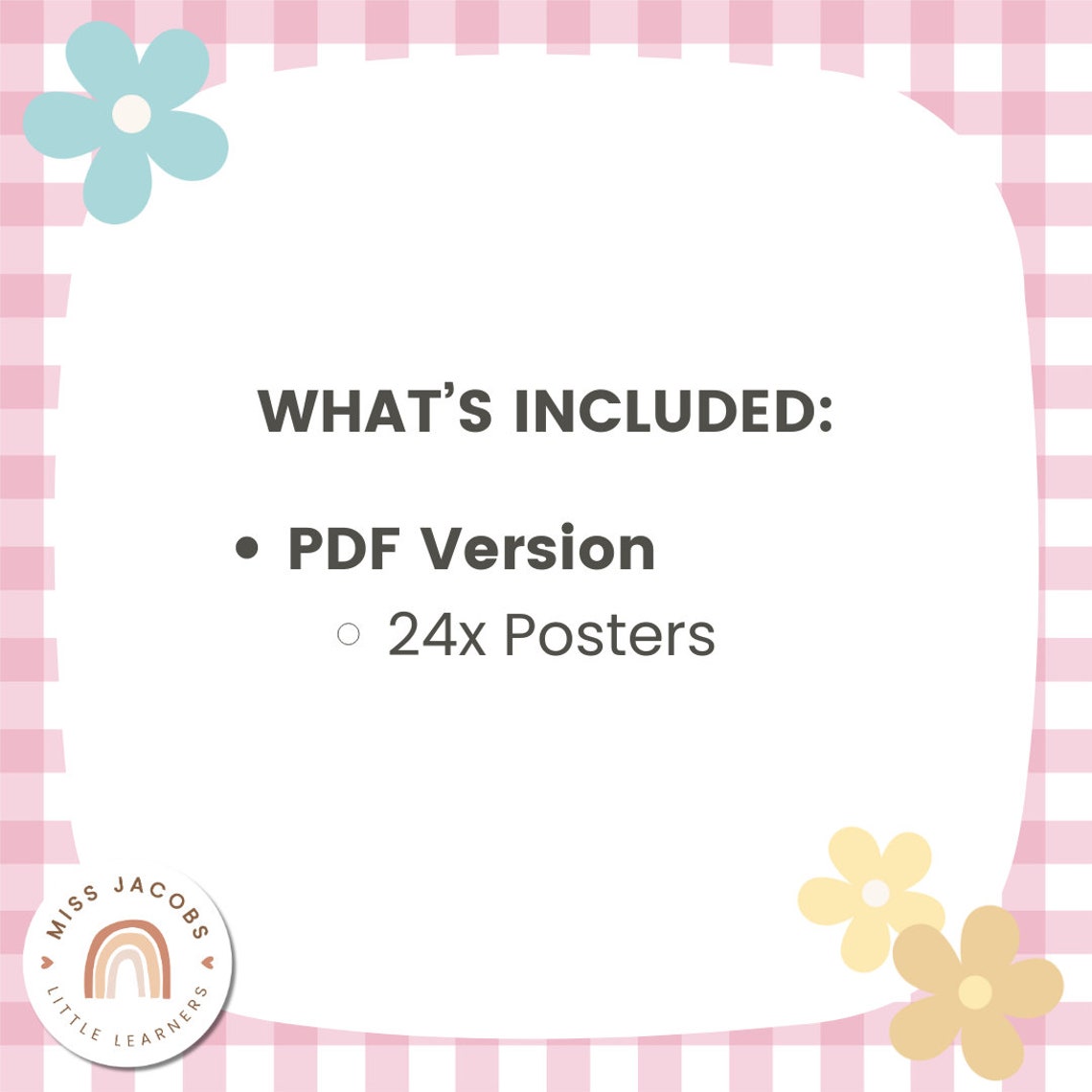 Amazing Work Coming Soon Posters | Daisy Gingham Pastels Classroom ...