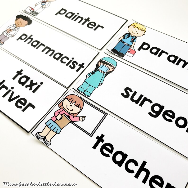 Community Helpers Thematic Unit Great for Distance Learning - Etsy