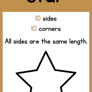 DESERT NEUTRAL Shape Posters | Boho Vibes Classroom Decor - Etsy