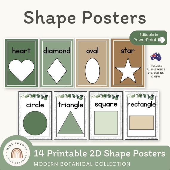 Shape Display Posters