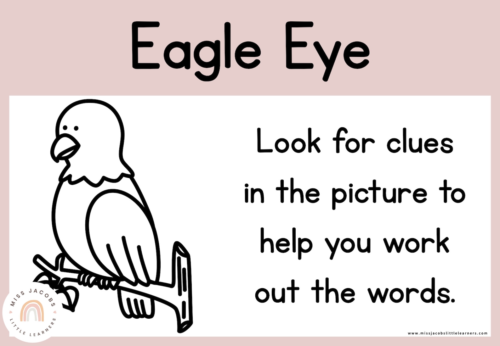 CALM COLORS Decoding Strategy Posters Modern Rainbow - Etsy